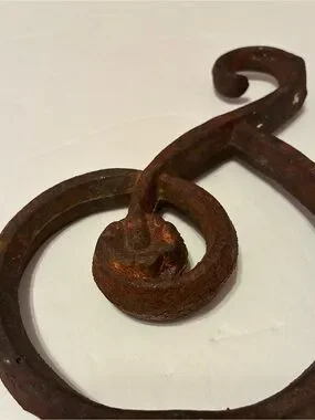 Accents | Antique Cast Iron Architectural Salvage Rusty Patina ...